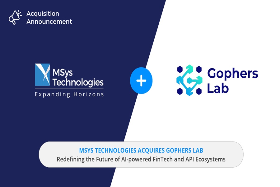 MSys Technologies Acquires Gophers Lab to Transform the Future of AI ...