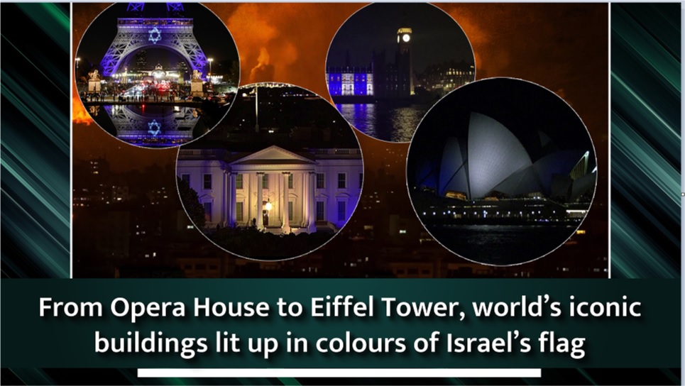 From Opera House to Eiffel Tower, world`s iconic buildings lit up in ...